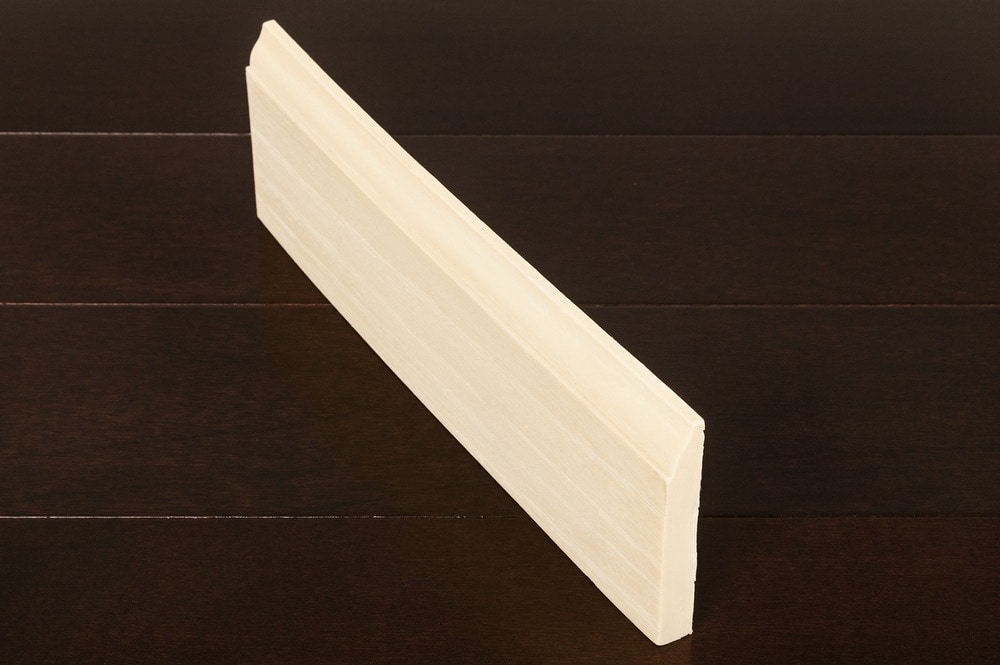 Arcadia Moldings - Flexible Baseboards Pine Texture Baseboard - 9/16" x ...