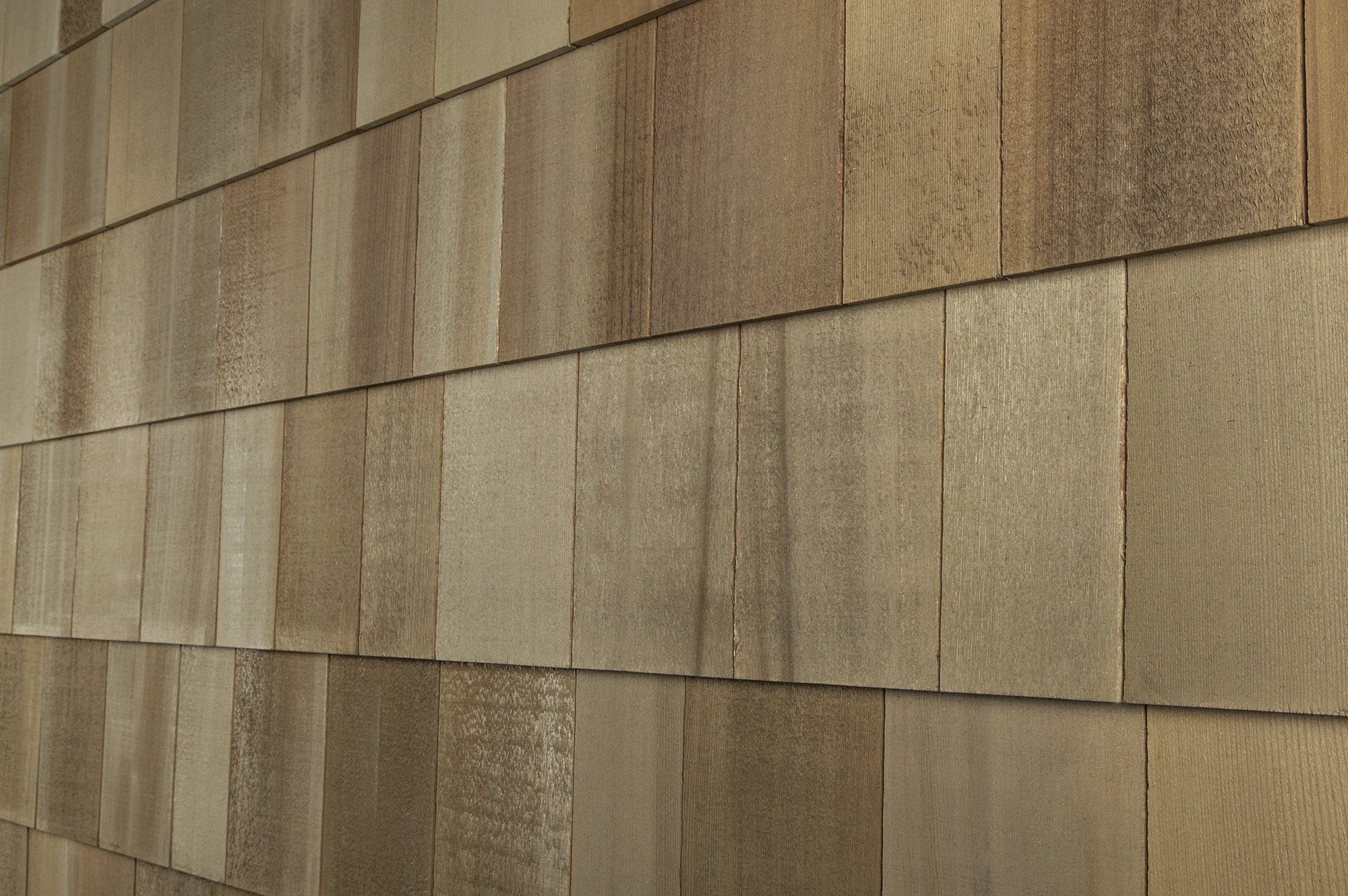 Wood Shingle Siding Panels